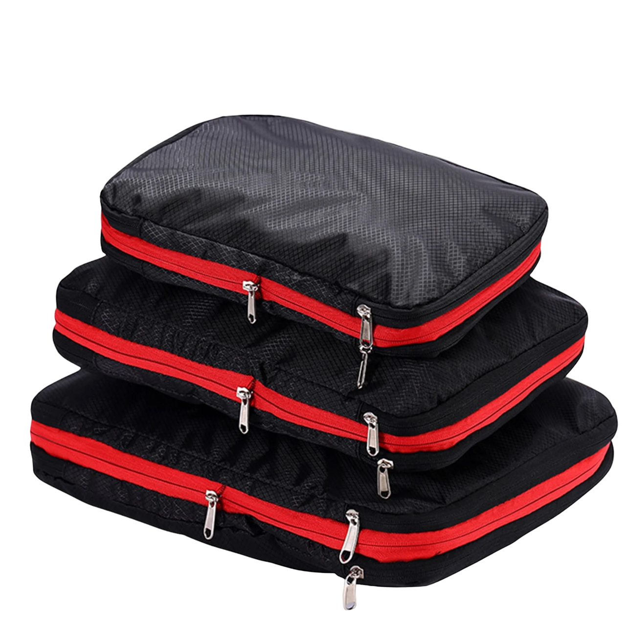 3pc Compression Packing Cubes Set With Clothing Separator – styleSA